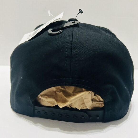 WWE | Accessories | Wwe The Rock Snapback Hat Cap Black Wwf Wrestling ...
